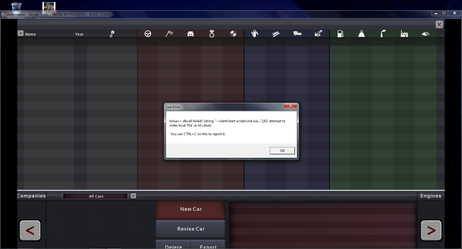 Solved Lua Error 42 Index Local File A Nil Value Support Automation